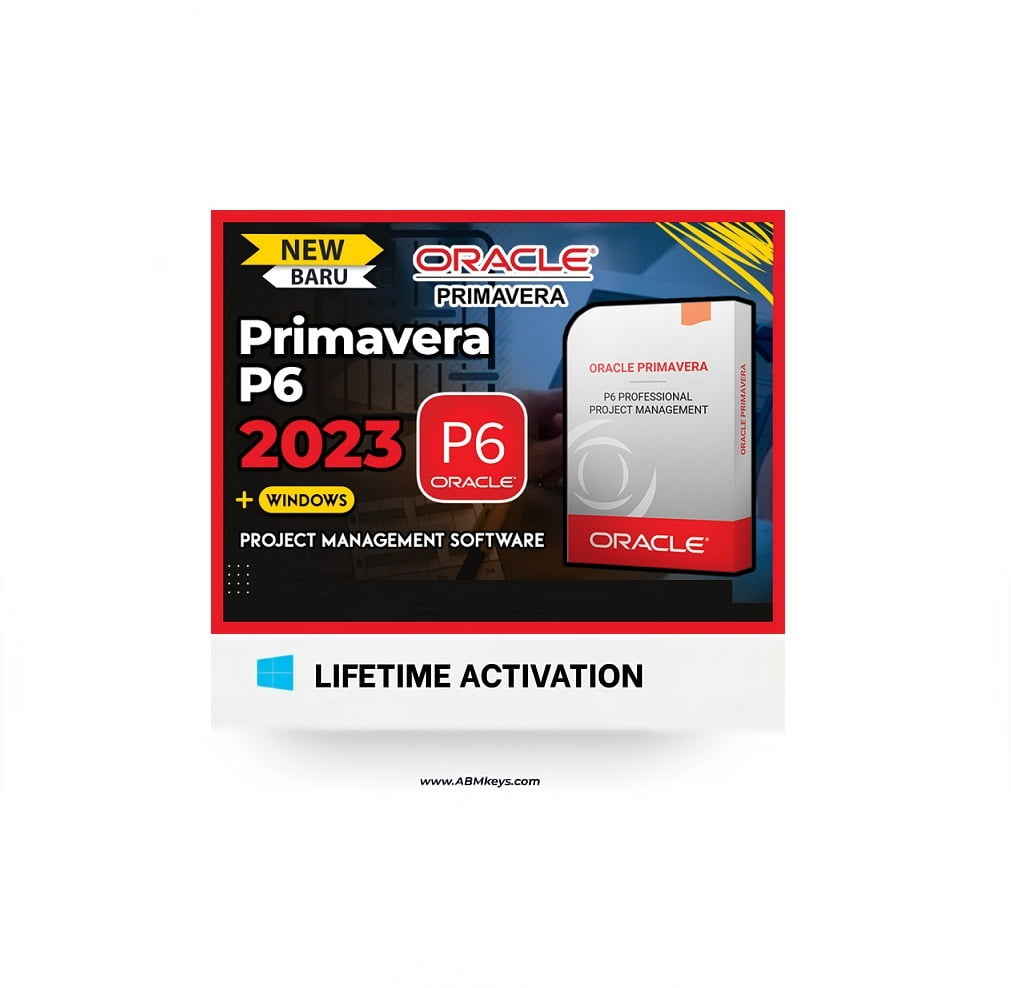 Primavera P6 Pro 2023 Lifetime Windows - ABMKEYS